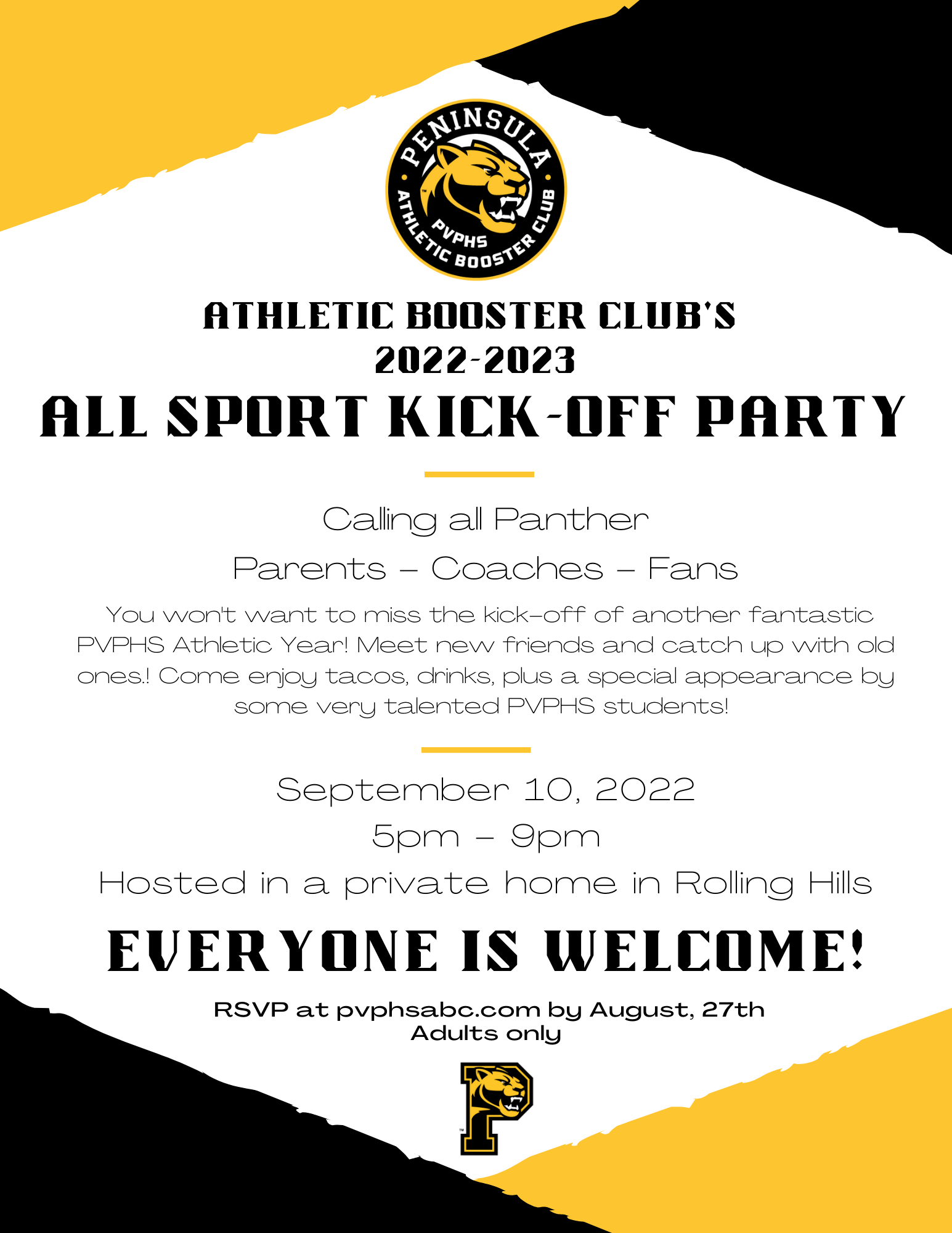 Athletic Booster Club (ABC) Sponsorship Form 2022-23